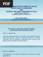 Dao-2016-08 Water Quality Guidelines and General Effluent Standards PDF ...