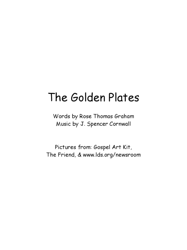 The Golden Plates