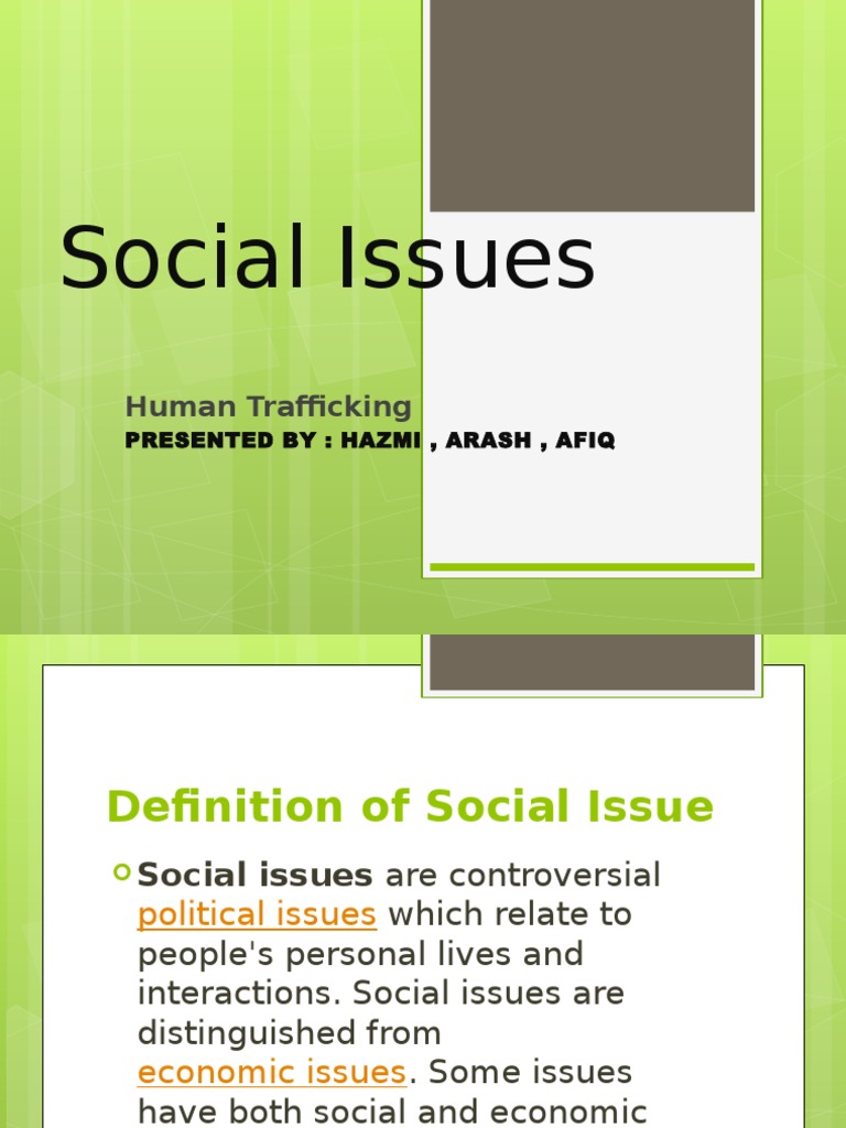 Social Issues | PDF