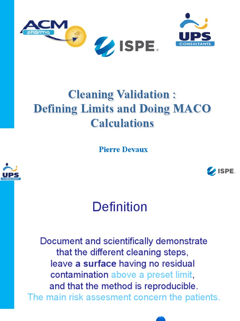 02 Defining Limits and Doing MACO Calculations by Pierre Devaux-1 | PDF ...