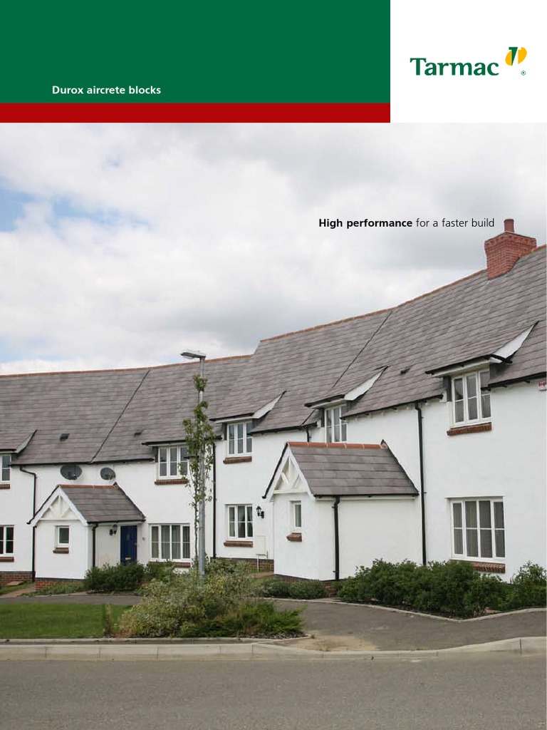 Durox Aircrete Block Solutions | PDF
