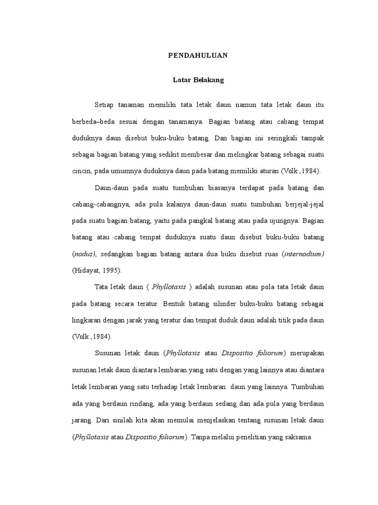 Praktikum 3 Tata Letak Daun WalUH MUYAKI | PDF