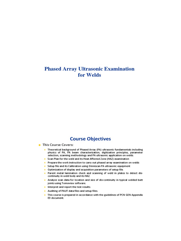 PAUT - Full Notes PDF | PDF | Interference (Wave Propagation) | Medical ...