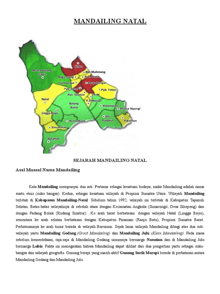 Budaya Mandailing | PDF