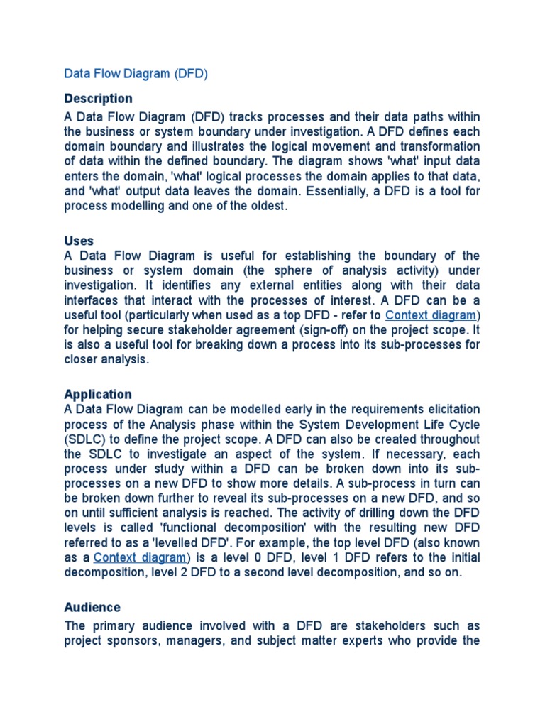 Data Flow Diagram Level 2 | PDF | Computer Engineering | Information ...