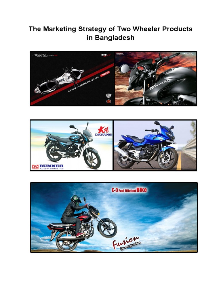 The Marketing Strategy of Two Wheeler Products in Bangladesh | PDF ...