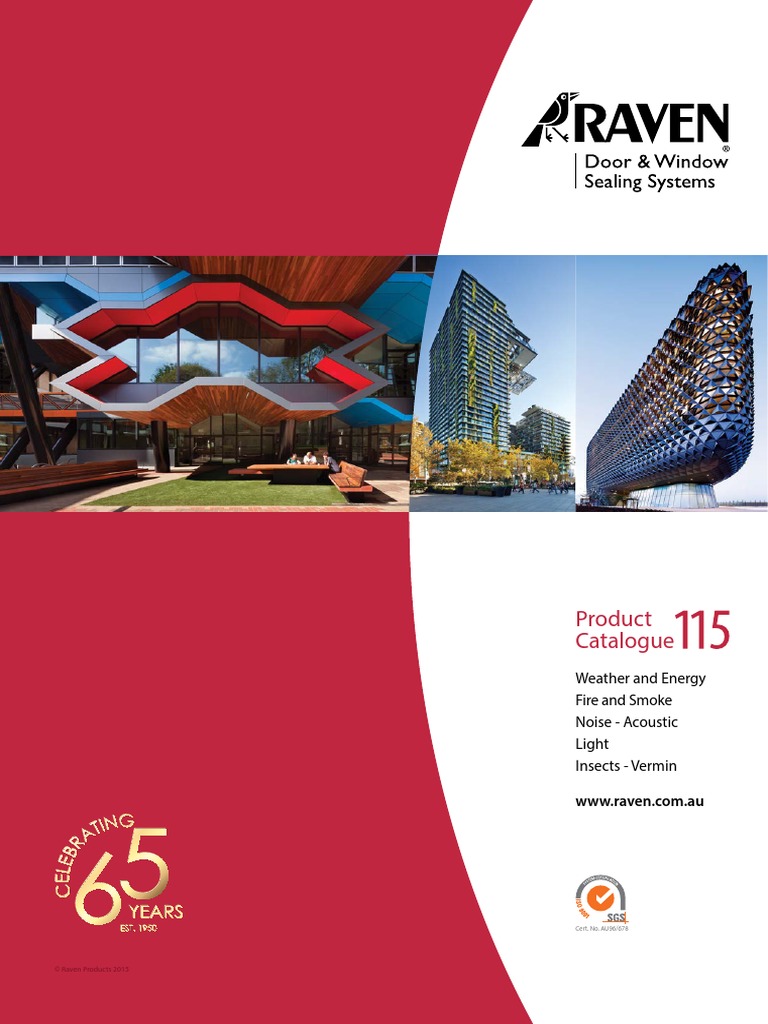 Raven Door Seals Catalogue | PDF | Door | Iso 9000