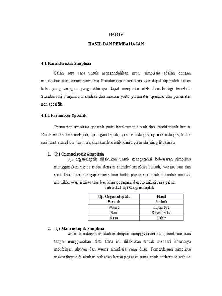 BAB IV Hasil Dan Pembahasan | PDF