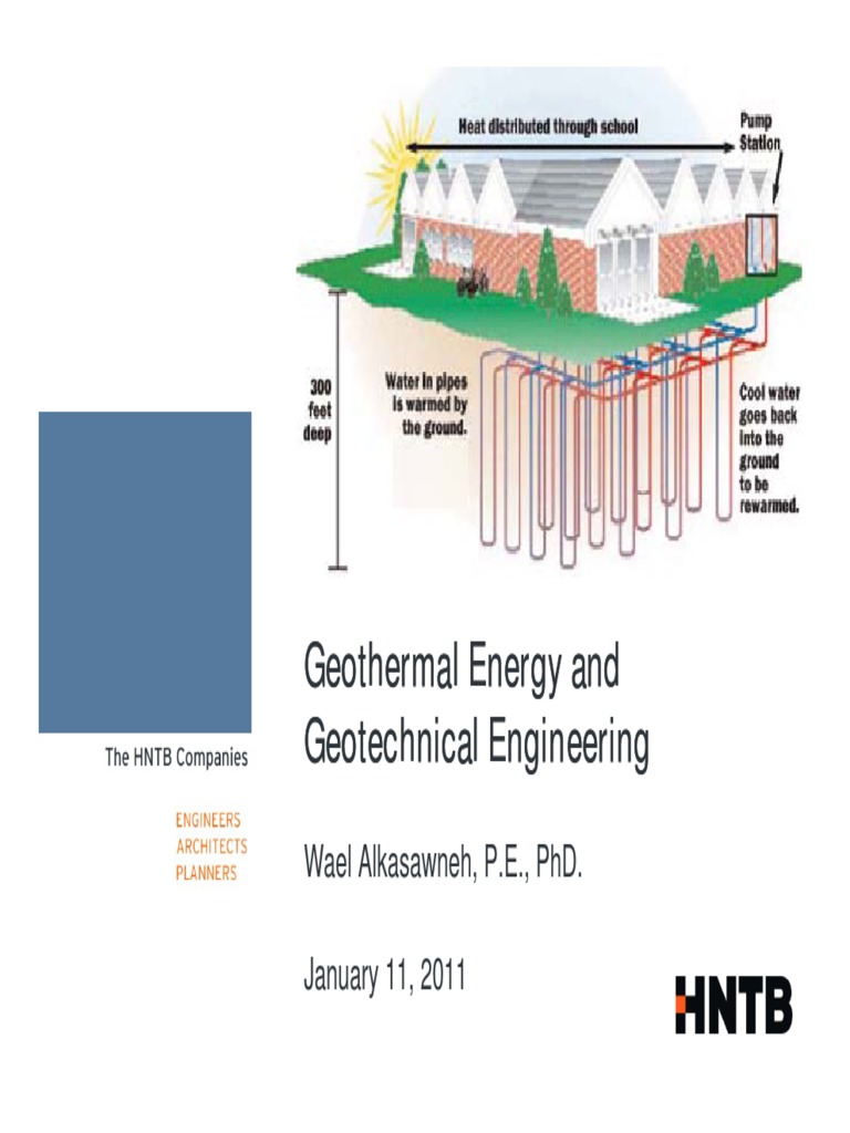 Piles - Geothermal Presentation PDF | PDF | Geothermal Energy | Heat