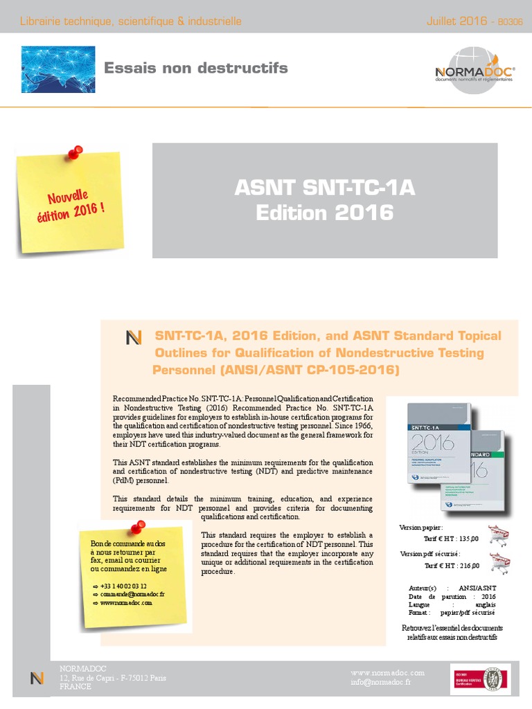 Asnt Snt-Tc-1a Edition 2016 | PDF | Visa Inc. | Value Added Tax
