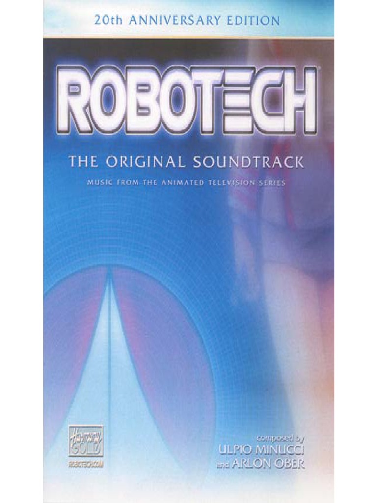 Robotech 20th Anniv Edition Soundtrack OST 2005 | PDF | Albums | Leisure