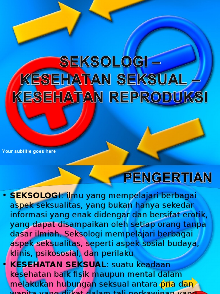Memahami Seksologi dan Kesehatan Seksual | PDF