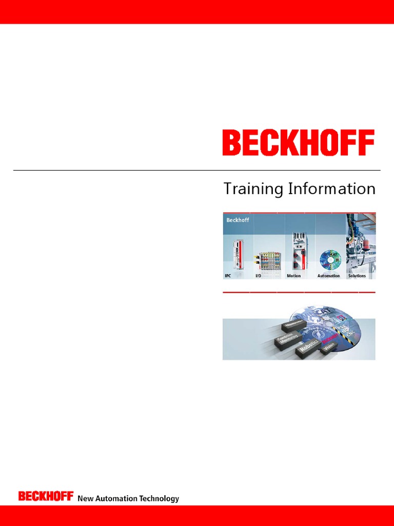 Beckhoff Training Courses v2 2 GBP | Programmable Logic Controller ...