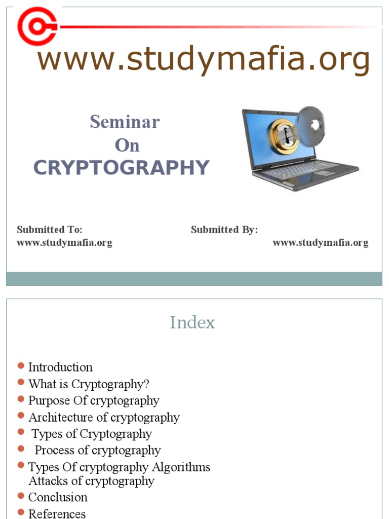 Cse Cryptography | PDF | Key (Cryptography) | Cryptography