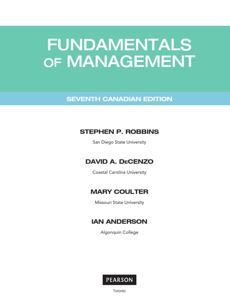 Management Basics PDF | PDF | Strategic Management | Group Decision Making
