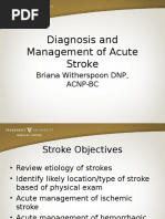 Code Stroke Algorithm | PDF | Stroke | Epidemiology