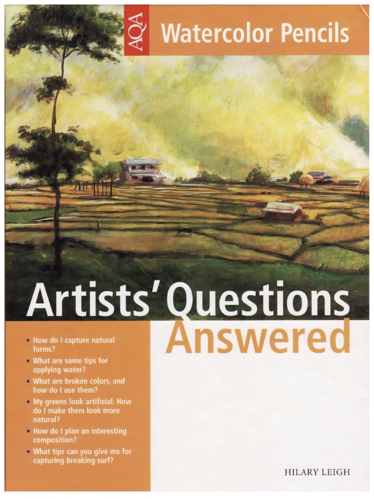 Artists Questions Answered Watercolor Pencils PDF | PDF