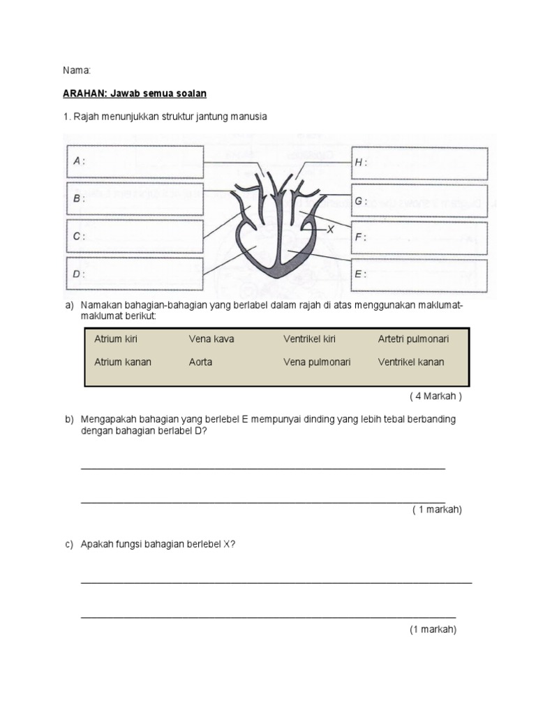 Latihan Bab 2 f3 | PDF