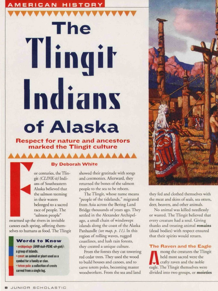 The Tlingit Indians of Alaska | PDF | Alaska | Native Americans In The ...