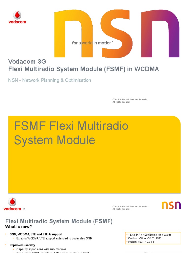FSMF Comparison VF | High Speed Packet Access | Digital Signal Processor