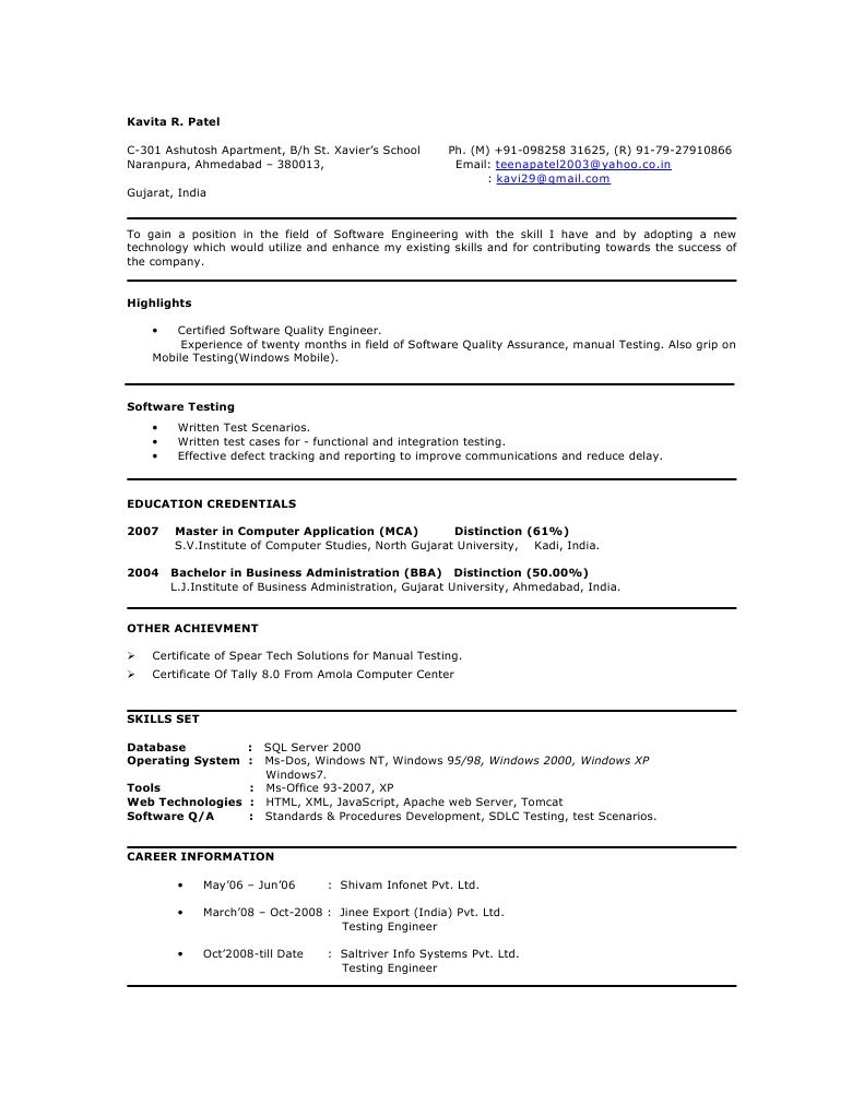 CV of Kavita Patel - IT | Download Free PDF | Radio Frequency Identification | Mobile Phones