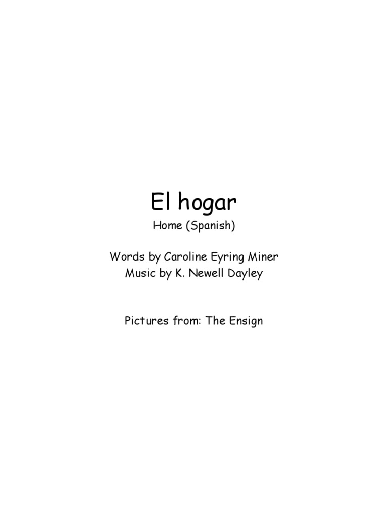 Home (Spanish) | PDF | Religión y espiritualidad | Poesía