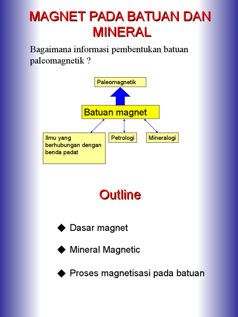Magnet Pada Batuan Dan Mineral | PDF