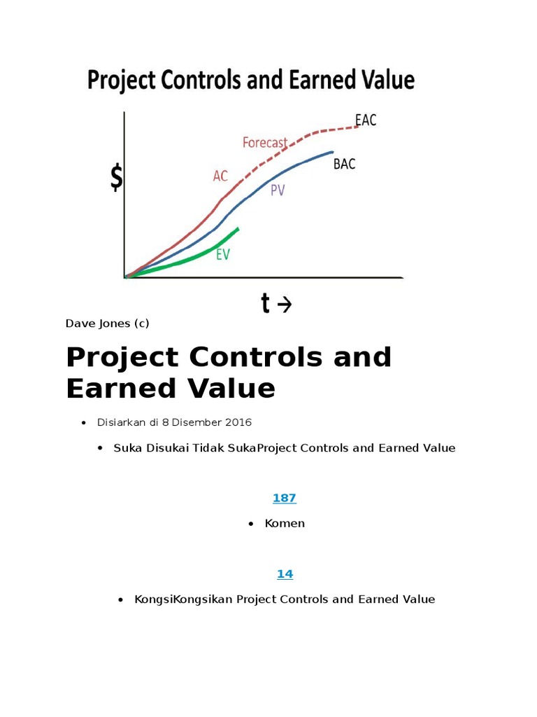 Project Controls and Earned Value | PDF | Economies | Business