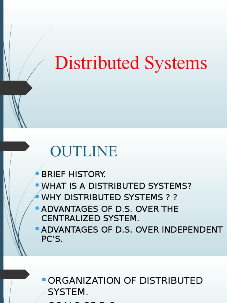 Distributed Systems Report | PDF | Domain Name System | Central ...
