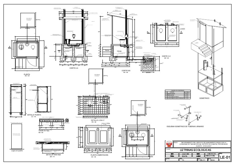 08 Letrinas Ecologicas Ok Letrina A2 | PDF