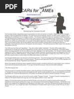 Canadian AME Licensing Info | PDF | Aircraft | Aviation