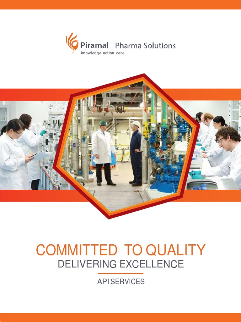 Piramal Pharma API Manufacturing Services | PDF | Clinical Trial ...