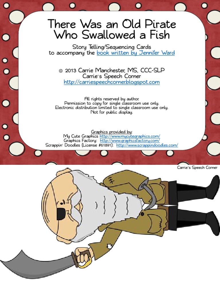 There Was An Old Pirate Who Swallowed A Fish | PDF