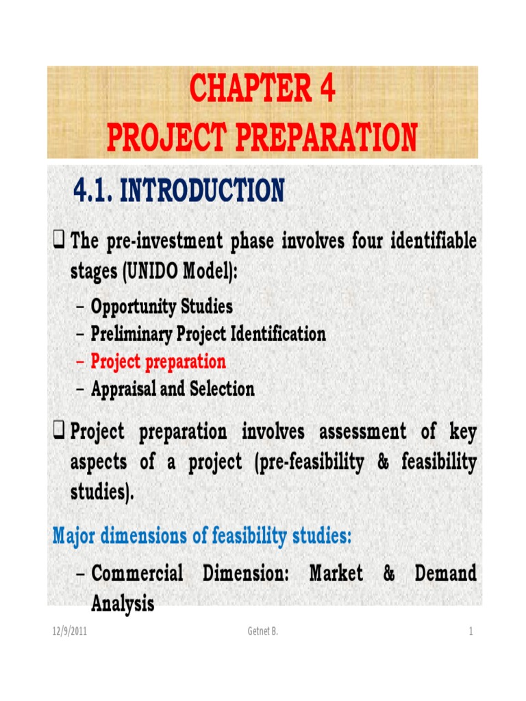 Project (Chapter 4) | PDF | Feasibility Study | Economies