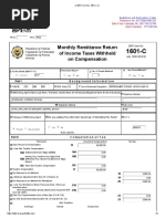 BIR Form 1601-C Guidelines | PDF | Economies | Taxation