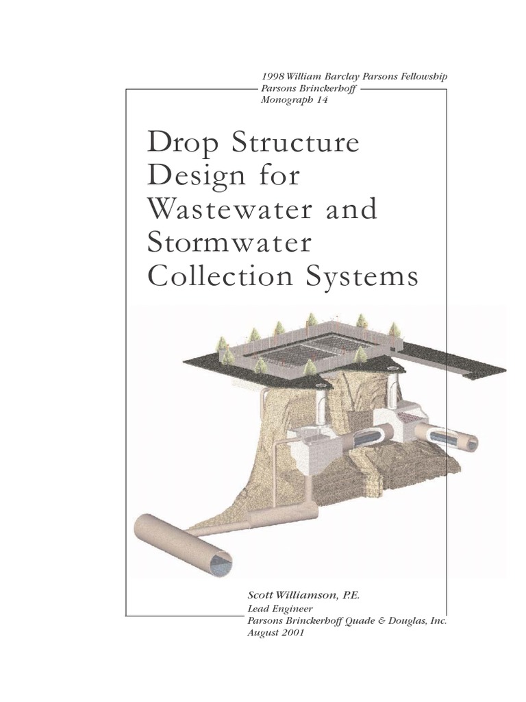Drop Structure Design For Wastewater and Stormwater Collection Systems ...