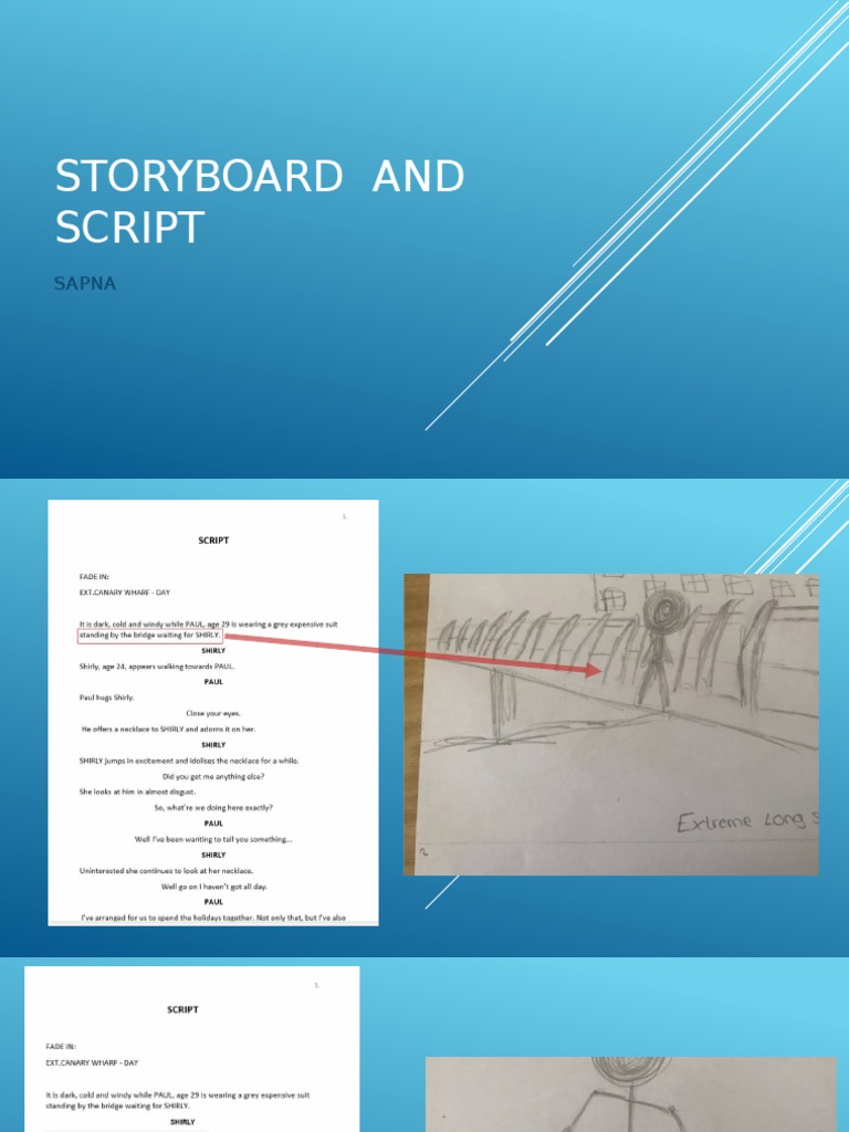 Storyboard and Script | PDF