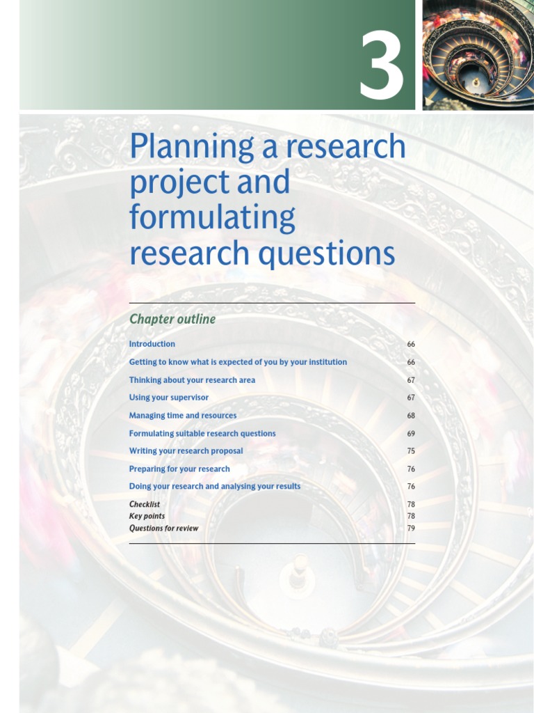 Research Project Planning Guide | PDF | Thesis | Sampling (Statistics)