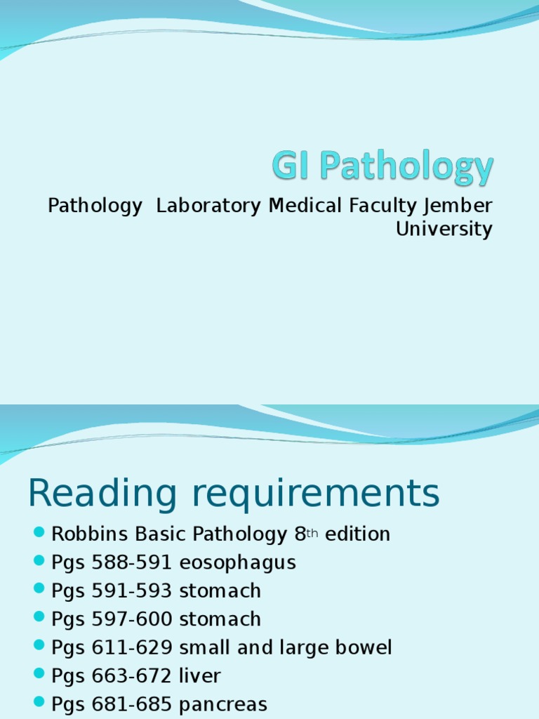 Git Pathology | PDF | Esophagus | Adenoma