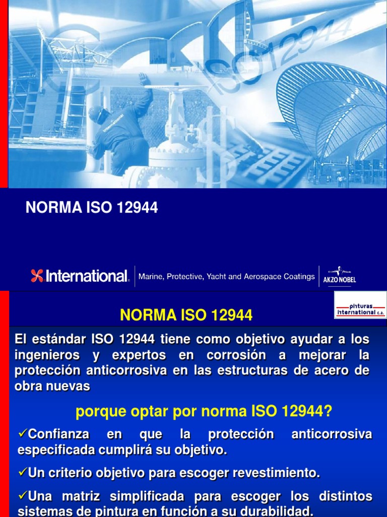 Norma ISO 12944 | PDF | Corrosión | Revestimiento
