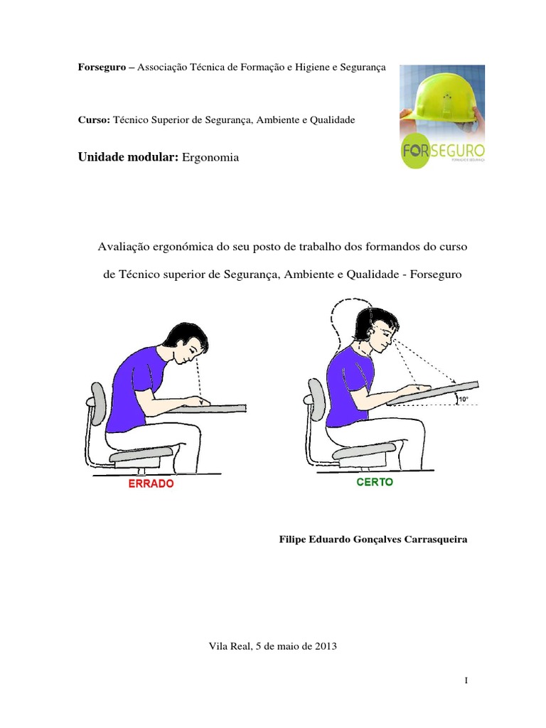 Trabalho Final ERGONOMIA | PDF | Barulho | Reflexão (Física)