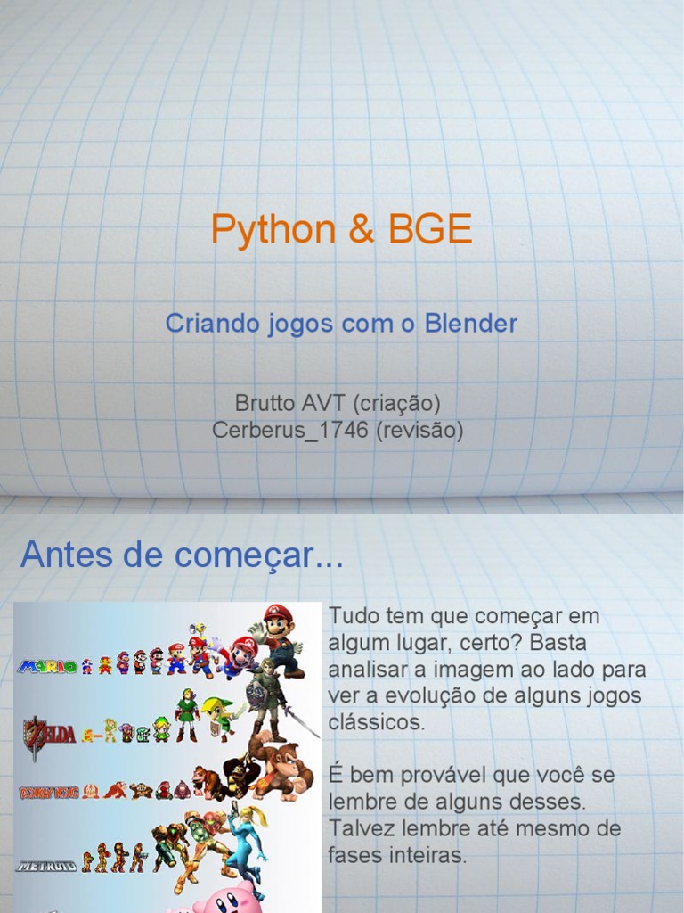 Python BGE | PDF | Python (linguagem de programação) | Algoritmos