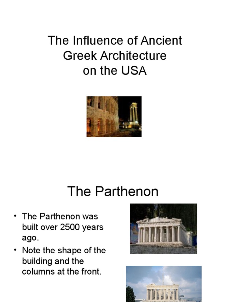 Greek Architecture Powerpoint | PDF