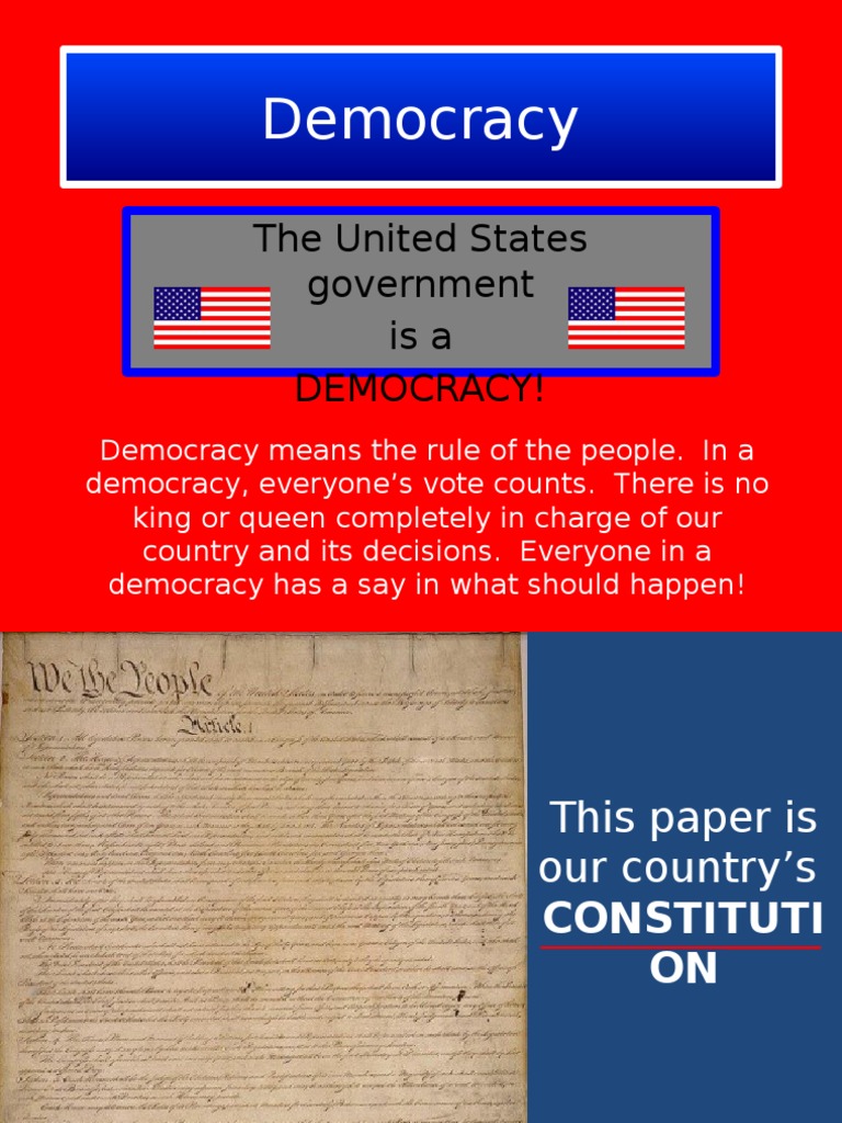 Understanding U.S. Democracy and Constitution | PDF