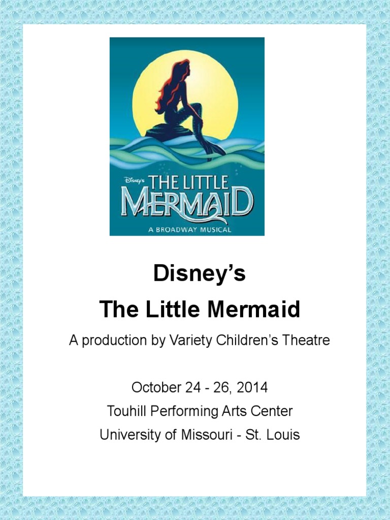 The Little Mermaid Study Guide | PDF | Mermaid