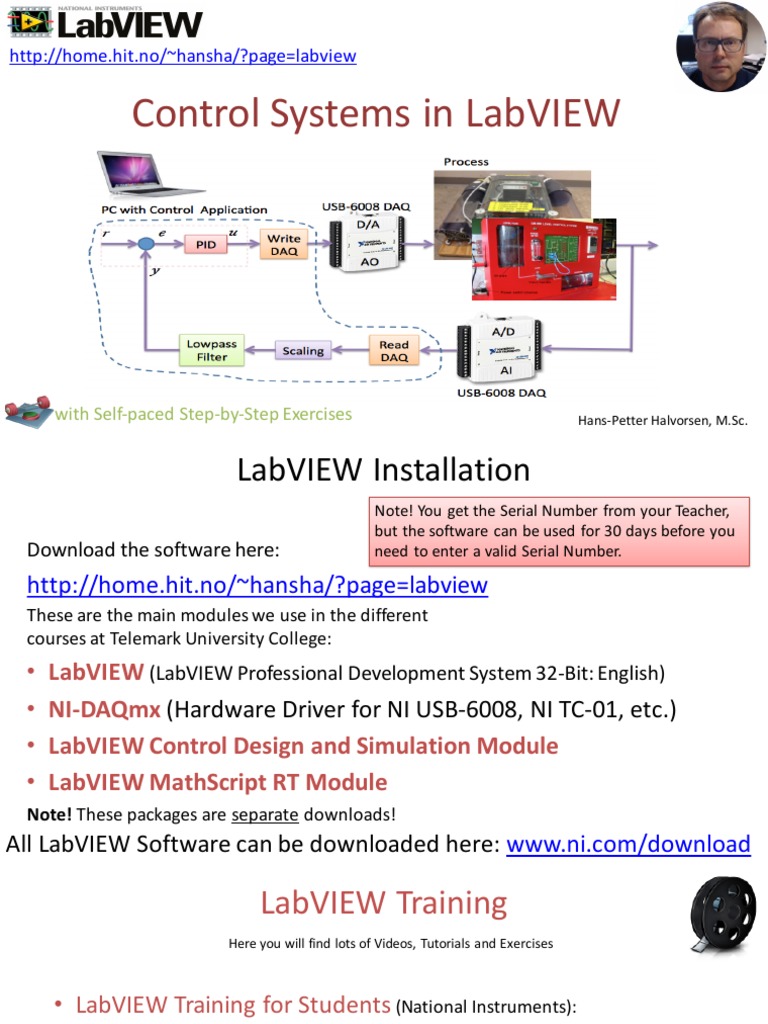 Control Systems in LabVIEW - Overview | PDF | Control System | Programmable Logic Controller