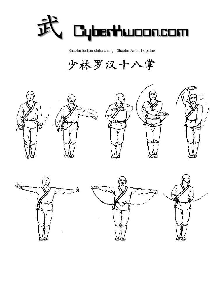 Shaolin Kung Fu Arhat 18 Palms PDF | PDF | Computers | Home & Garden