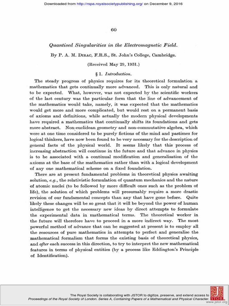 Proceedings of The Royal Society of London. Series A, Containing Papers ...