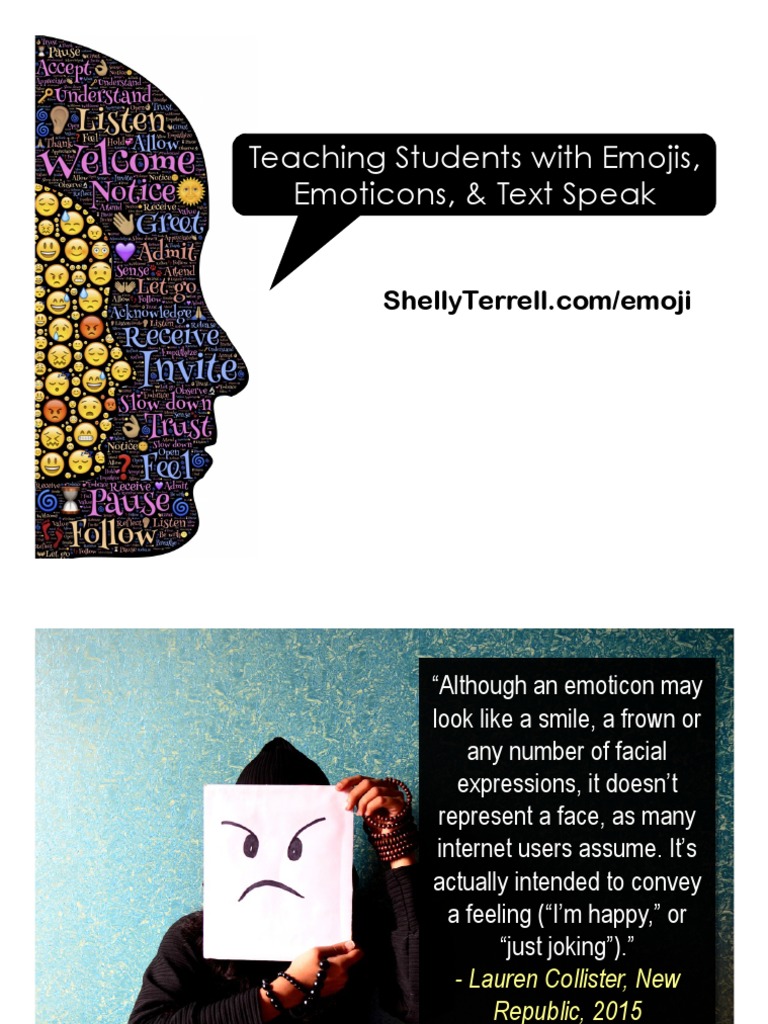 Teaching Students With Emojis, Emoticons, & Textspeak | PDF ...