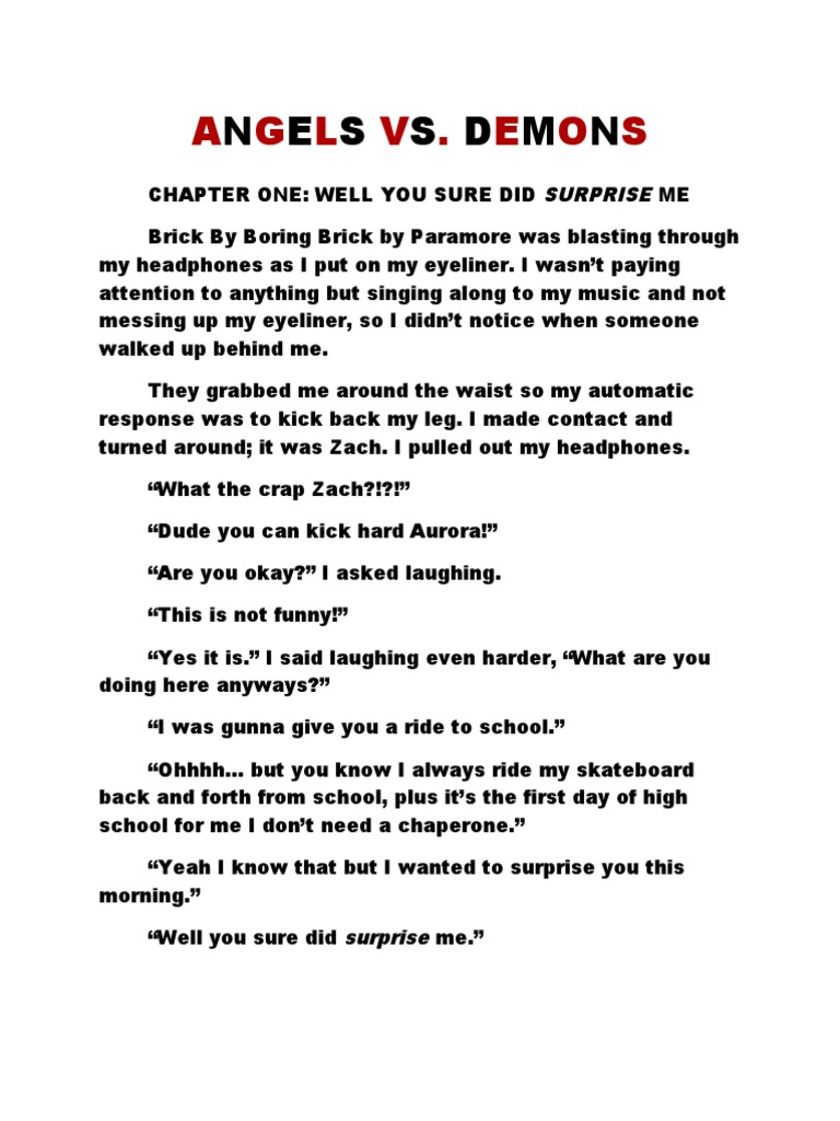 Angels vs. Demons | PDF